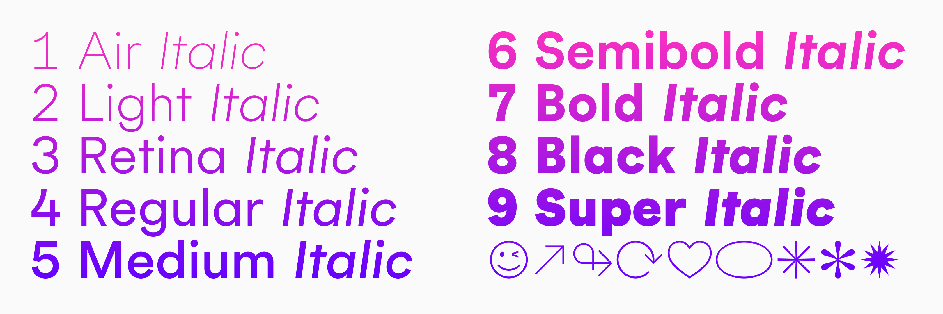 At Geodesic — Font — Arillatype.Studio®